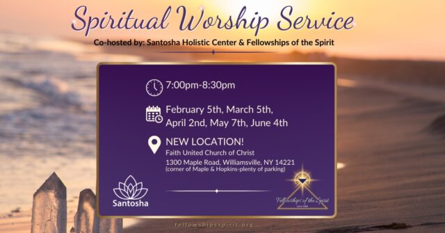 Spiritual Worship Service - Fellowships of the Spirit