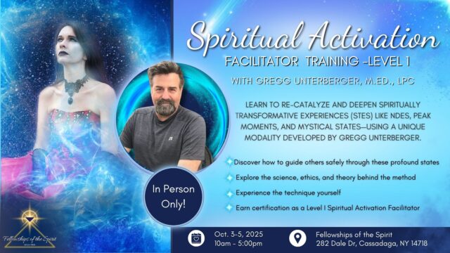 Spiritual Activation Facilitator - Fellowships of the Spirit